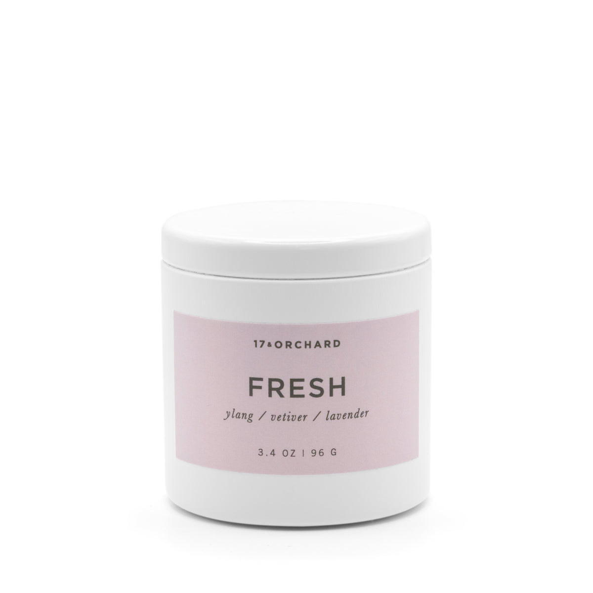 Fresh | Travel Tin – 17 & Orchard Candle Co.